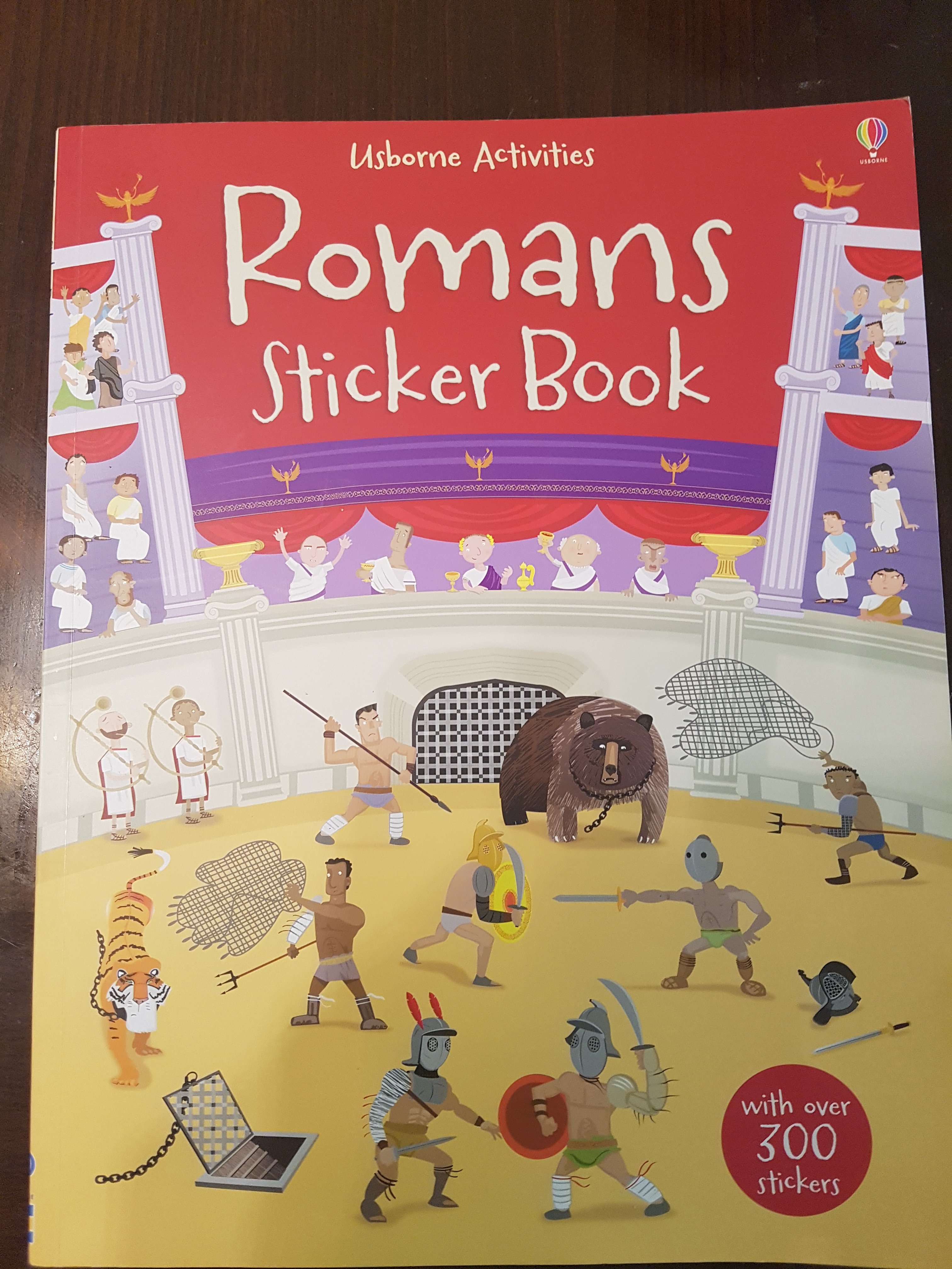 ספר פעילות Romans Sticker Book